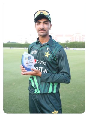 Shamyl Hussain: A promising young cricketer | PakPassion.net