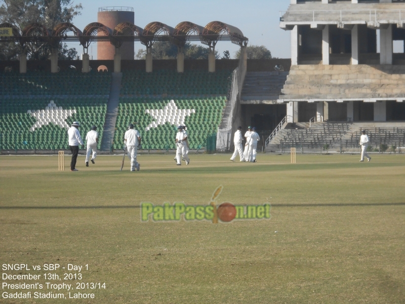 SNGPL vs SBP, President's Trophy, Gaddafi Stadium, Lahore | PakPassion.net