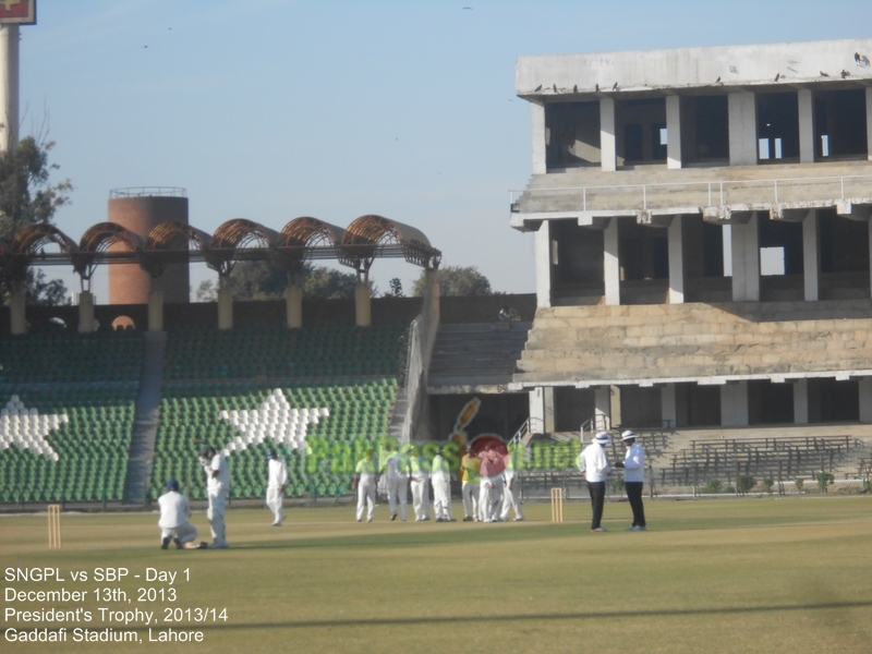 SNGPL vs SBP, President's Trophy, Gaddafi Stadium, Lahore | PakPassion.net